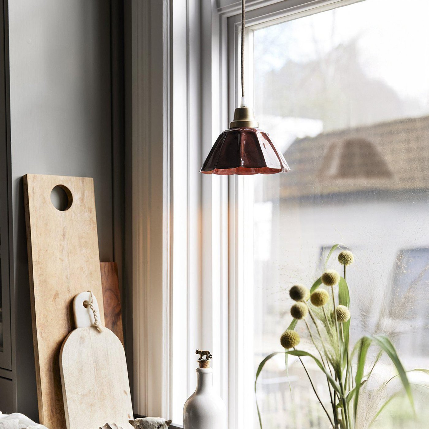 PR Home Ester Pendelleuchte, E27 terracotta - 4331714 | REUTER