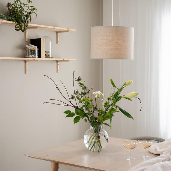 PR Home Sarah Suspension E14 intensité lumineuse variable, nature - 235 ...