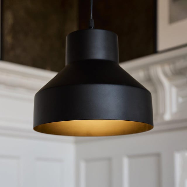 PR Home Solo pendant light, E27 dimmable, black - 4162603 | REUTER