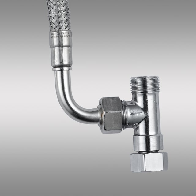Benkiser connection set for thermostatic angle valve - 3510060B | REUTER