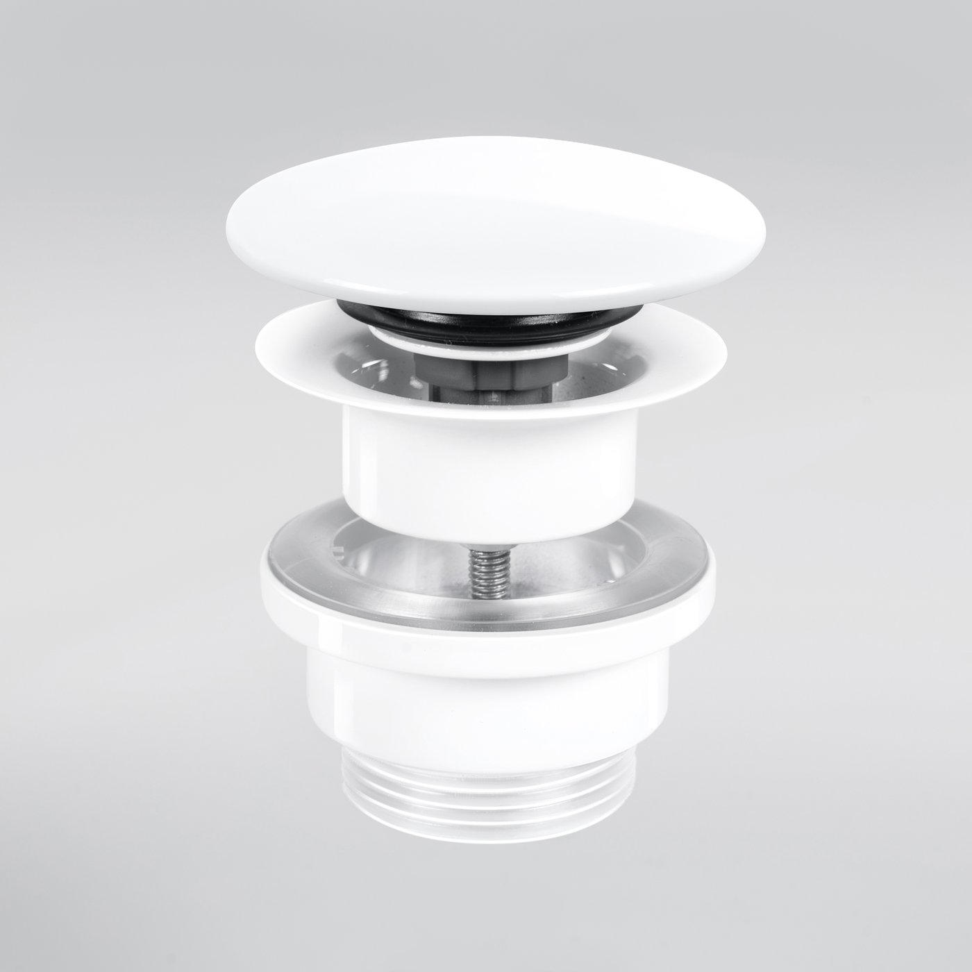 preotec closable waste valve with ceramic cover white - PR2100CWG | REUTER