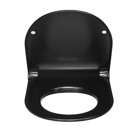 Pressalit Sway D toilet seat with soft-close & removable, black ...