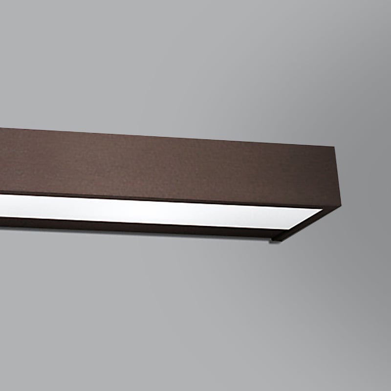 Pujol Apolo wall light, LED dimmable, rust - A-812/90 LED OX#2700 | REUTER