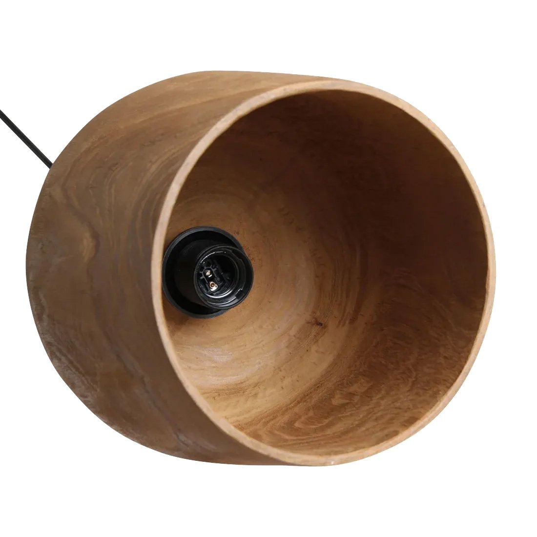 Raw Materials Sirocco pendant light, E27 dimmable, natural - LITW0011 ...