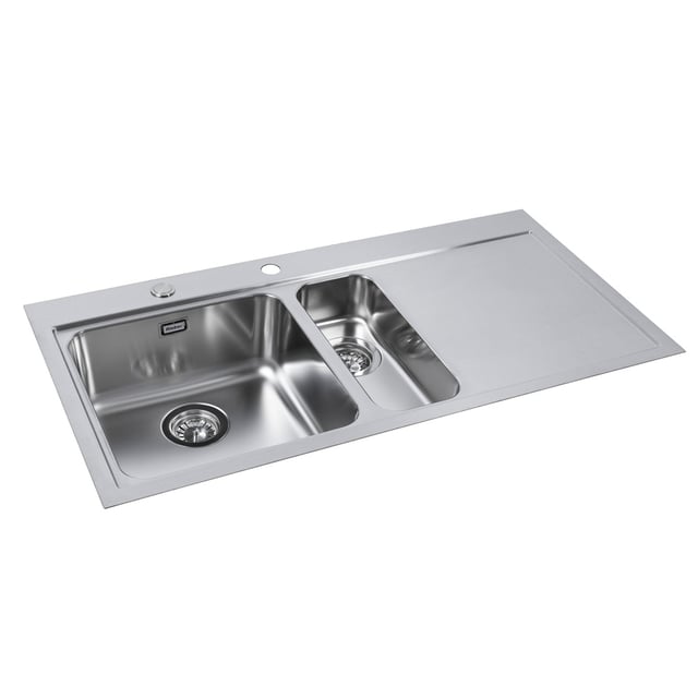 Rieber Linea kitchen sink brushed stainless steel - 72017604 | REUTER