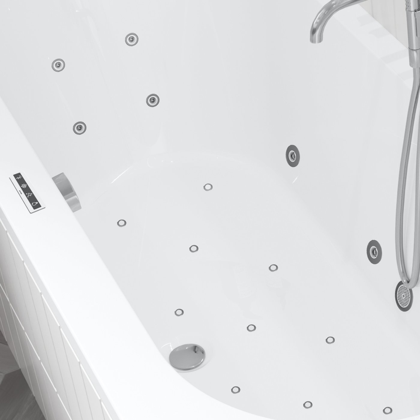 RIHO Carolina rectangular whirlbath white - B056004005 | REUTER
