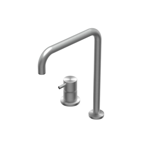 Ritmonio Diametro35 Cucina Inox kitchen fitting, swivelling brushed ...