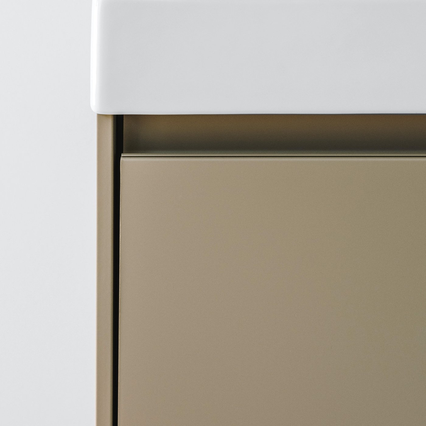 Roca Ona vanity unit, 1 door matt grey - A857594510 | REUTER