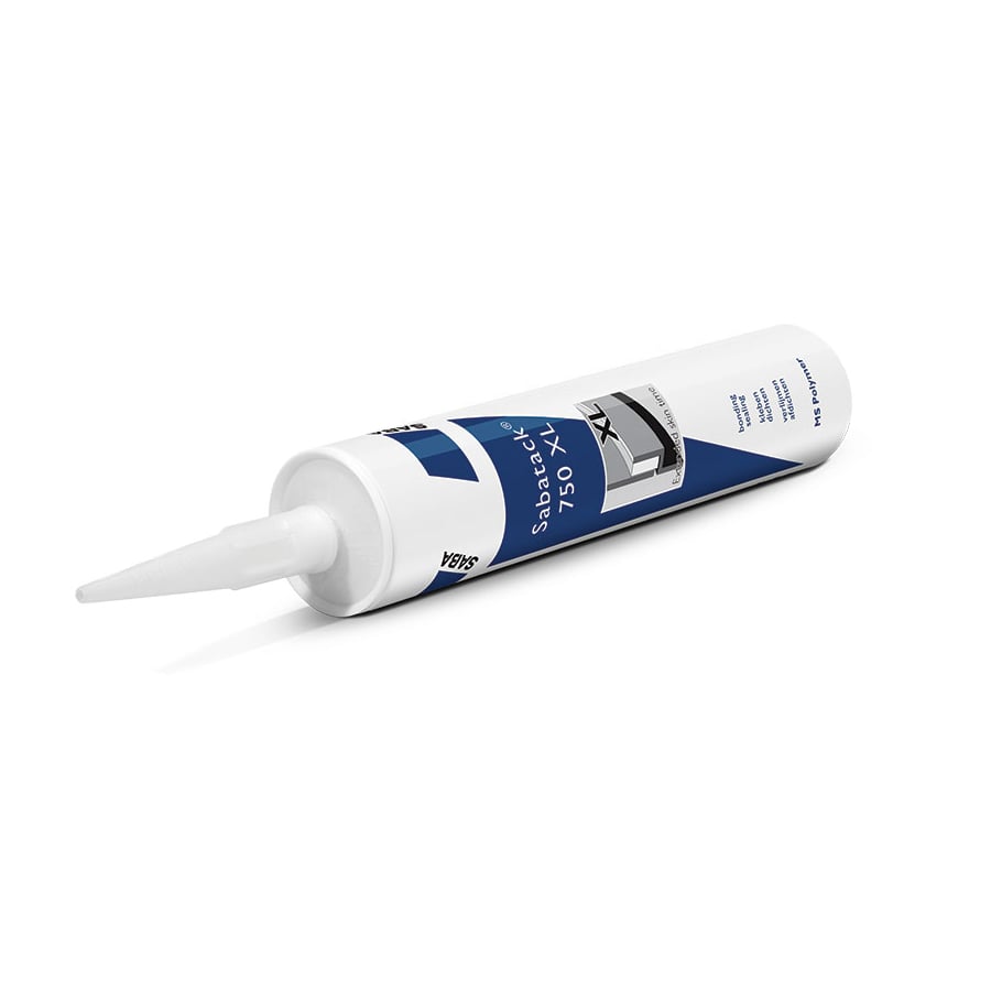 Sabatack 750XL construction adhesive, cartridge 290 ml with tip, grey ...