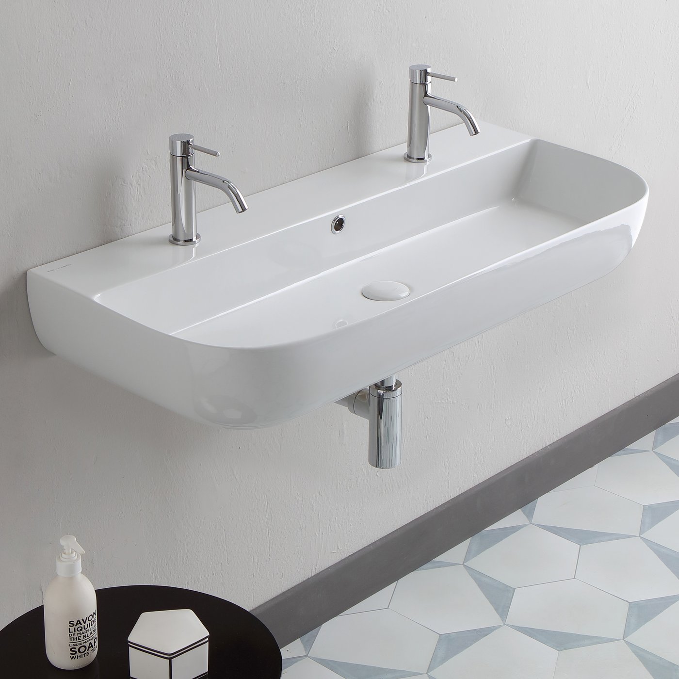 Scarabeo Glam Vasque double blanc - 1813B | REUTER