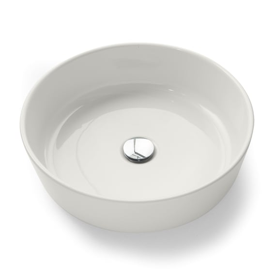 Scarabeo Mizu countertop basin white - 9005 | REUTER