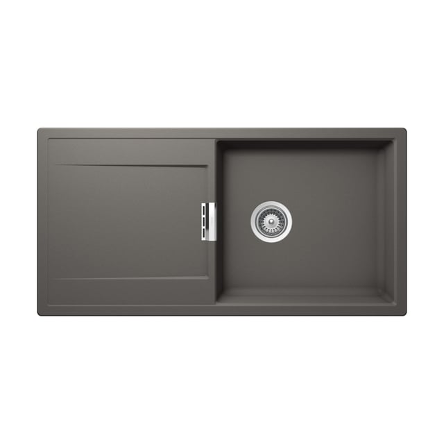 Schock Mono kitchen sink silverstone - MOND100LASIL | REUTER