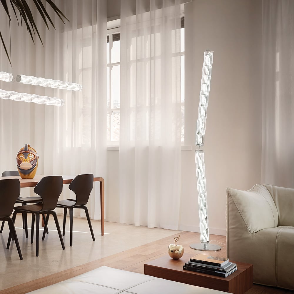 Slamp Hugo Stehleuchte, LED dimmbar, mit Memoryfunktion ...