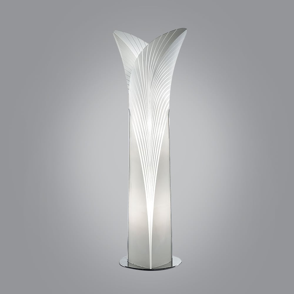 Slamp Las Palmas Stehleuchte, E27 weiß dekor - PALFXL0WHT00000000EU ...