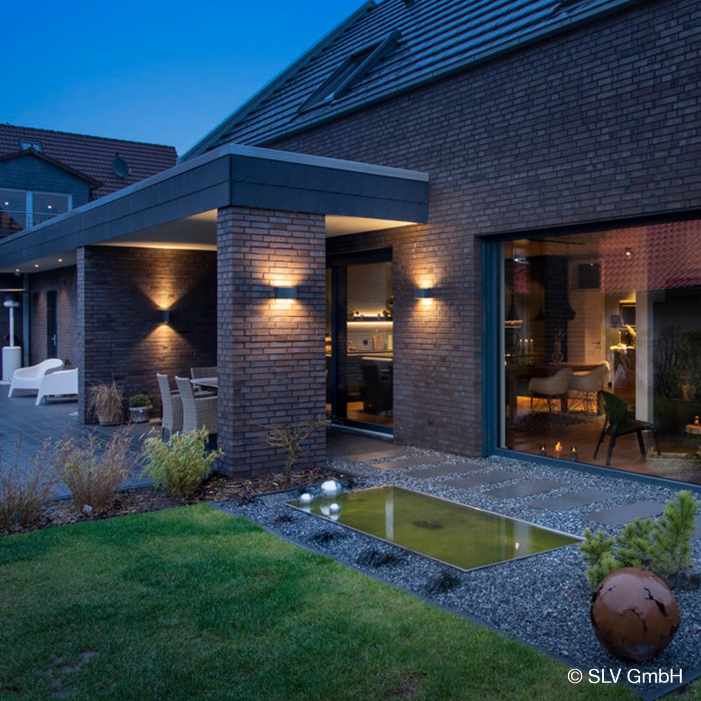 SLV Sitra wall light, LED clear - 1005151 | REUTER