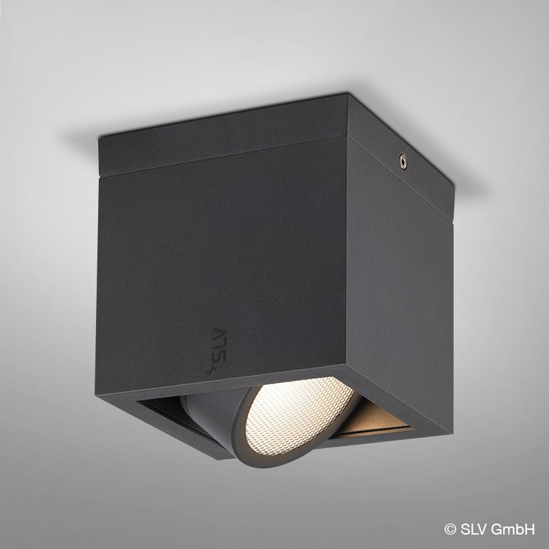 SLV Eskina Frame Deckenleuchte, LED anthrazit - 1006316 | REUTER
