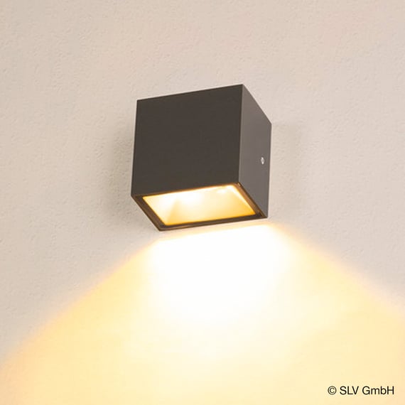 SLV Sitra wall light, LED clear - 1005148 | REUTER