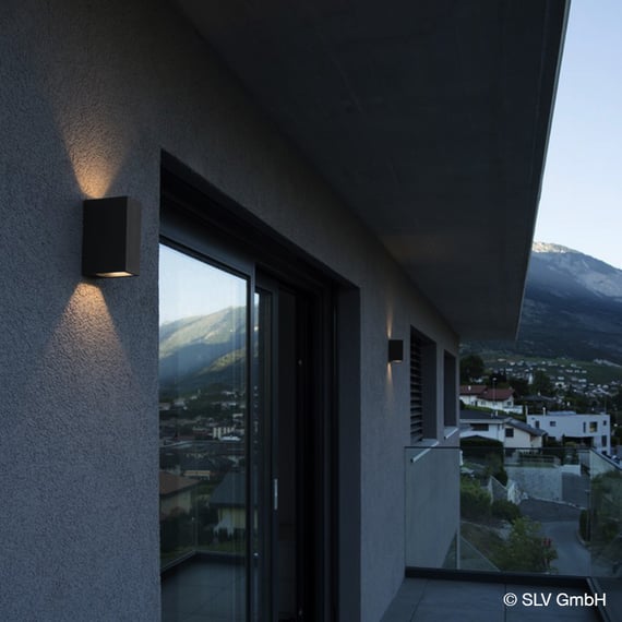 SLV QUAD wall light, LED anthracite - 232445 | REUTER
