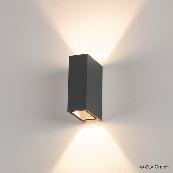 SLV QUAD wall light, LED anthracite - 232445 | REUTER