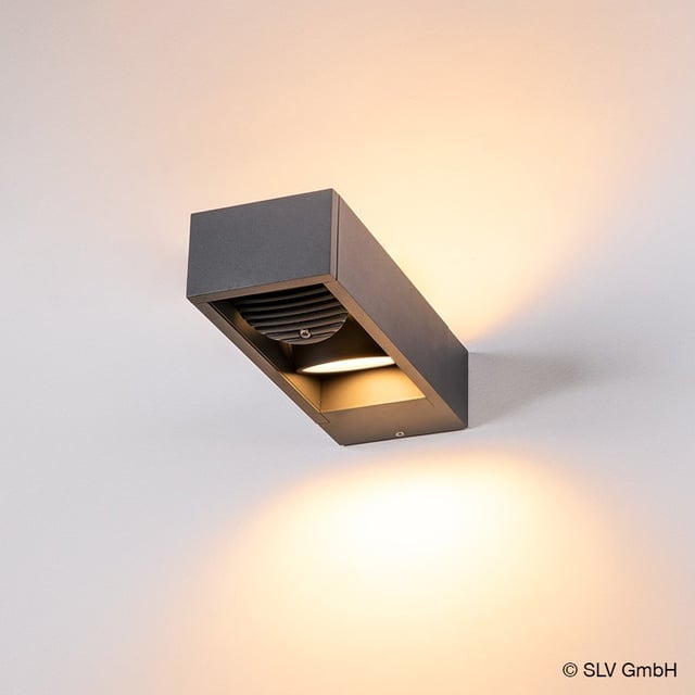 SLV Eskina Frame wall light, LED dimmable, anthracite - 1004748 | REUTER