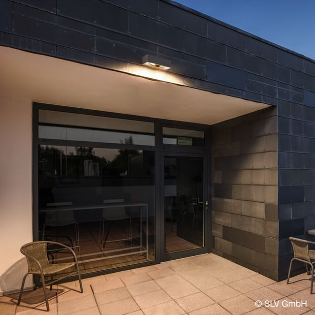 SLV Eskina Frame Double Applique murale, LED anthracite - 1006314 | REUTER