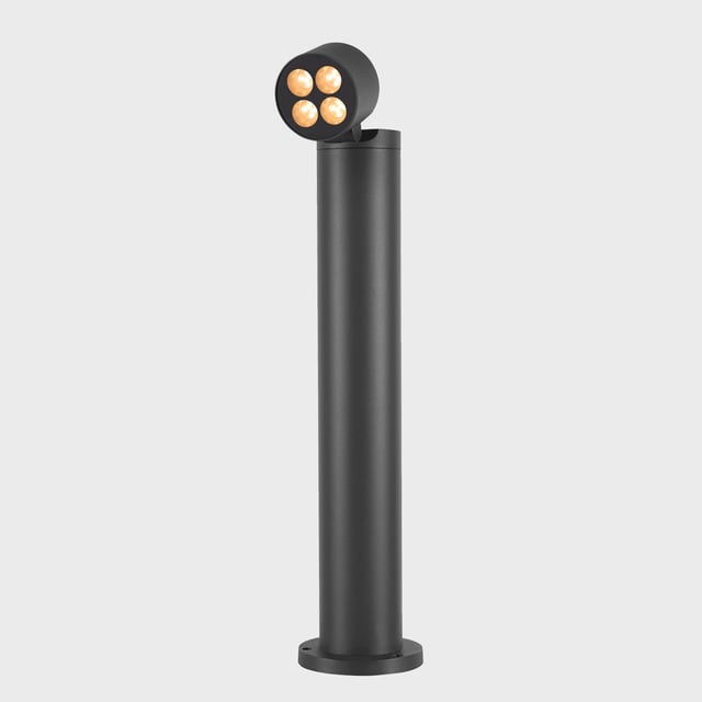 SLV R-Cube 75 bollard light, LED dimmable, anthracite - 1007512 | REUTER