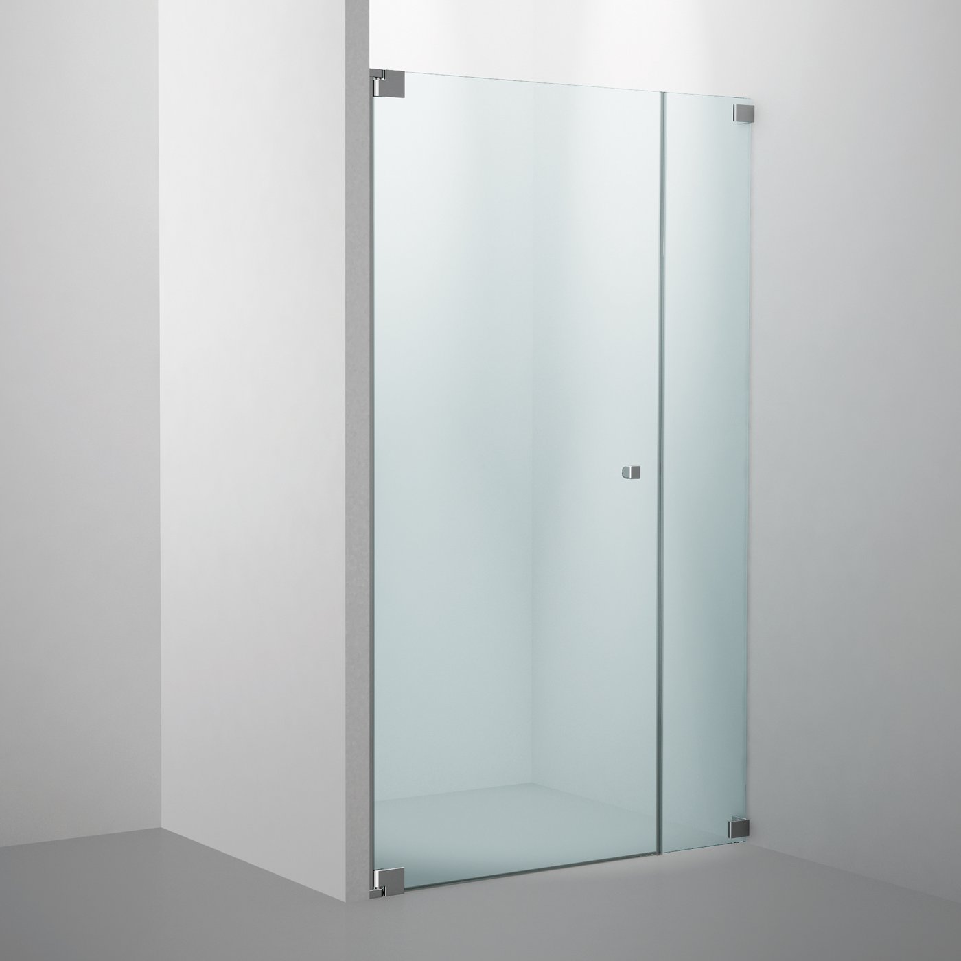 Sprinz Omega hinged door, with adjacent piece, for recess with ...