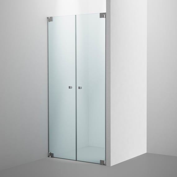Sprinz Omega two-way hinged door, for recess with SpriClean, light ...