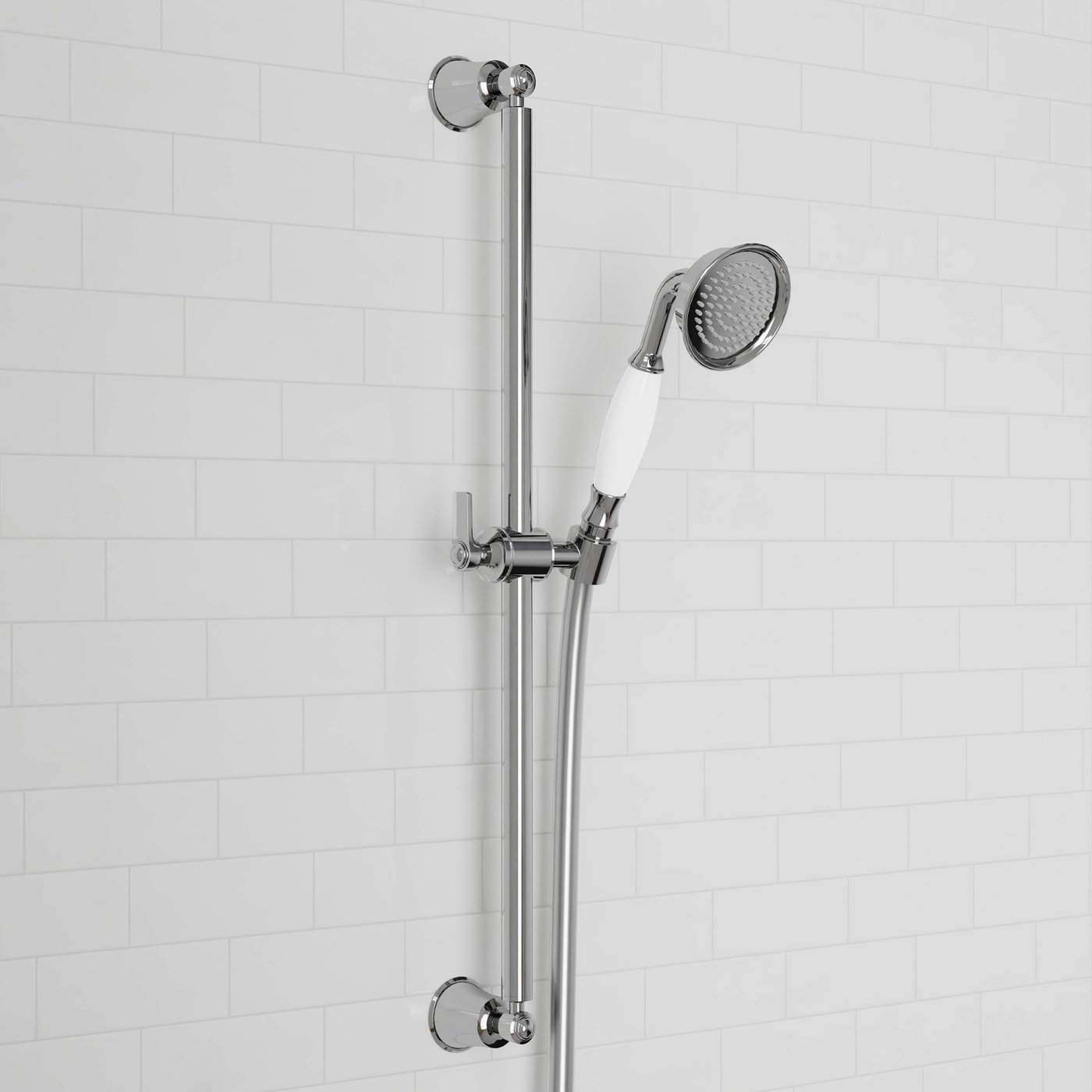 Steinberg 350 Set de douche avec barre, 1 jet chrome - 350 1600 | REUTER