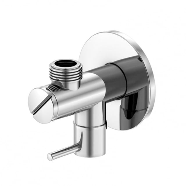 Steinberg Universal angle valve, 1/2" x 3/8" chrome - 100 1640 | REUTER