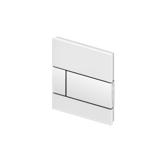TECE square flush plate white - 9242800 | REUTER