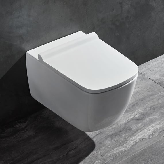 TECE neo WC lavant suspendu avec Cyclon Flush avec abattant WC avec ...