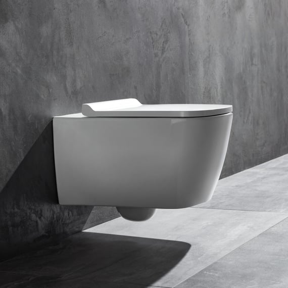 TECE neo WC lavant suspendu avec Cyclon Flush avec abattant WC avec ...