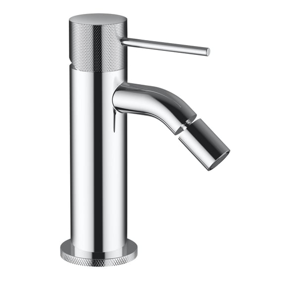 Teorema LAB bidet mixer, with elegant diamond texture, with lockable ...