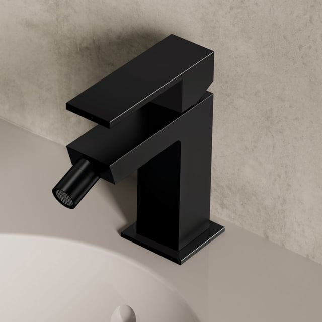 Teorema BLOG single-lever bidet mixer with lockable push-open waste ...
