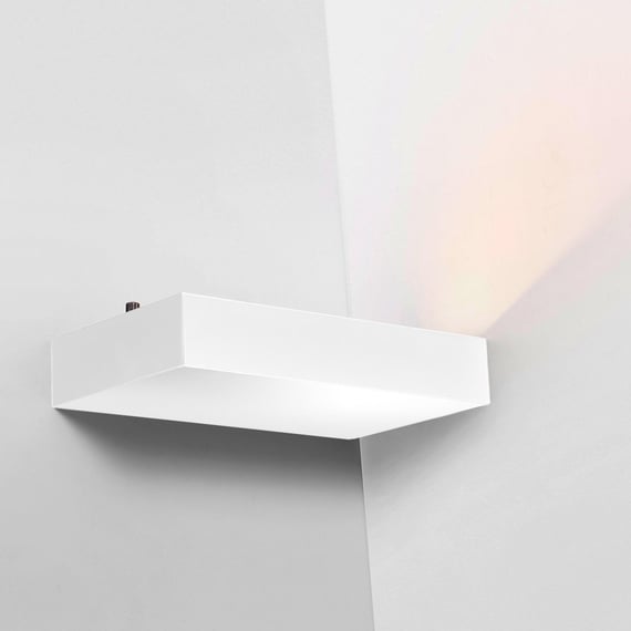 The Light Group Illumin8 wall light, LED dimmable, white - SLC1290 | REUTER