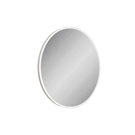 Top Light Frame Circle mirror, with lighting Ø 80 cm champagne - 34 ...