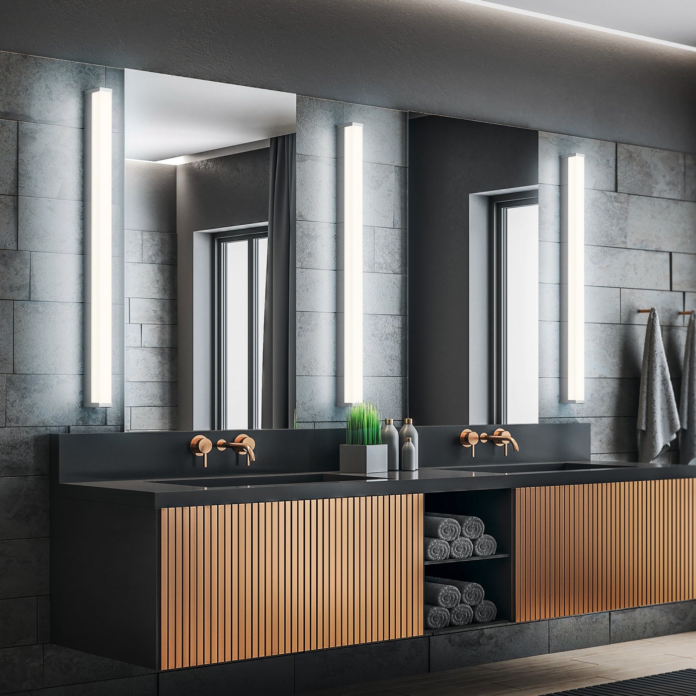 TRIO Leuchten Fabio Wandleuchte, LED chrom - 283817906 | REUTER