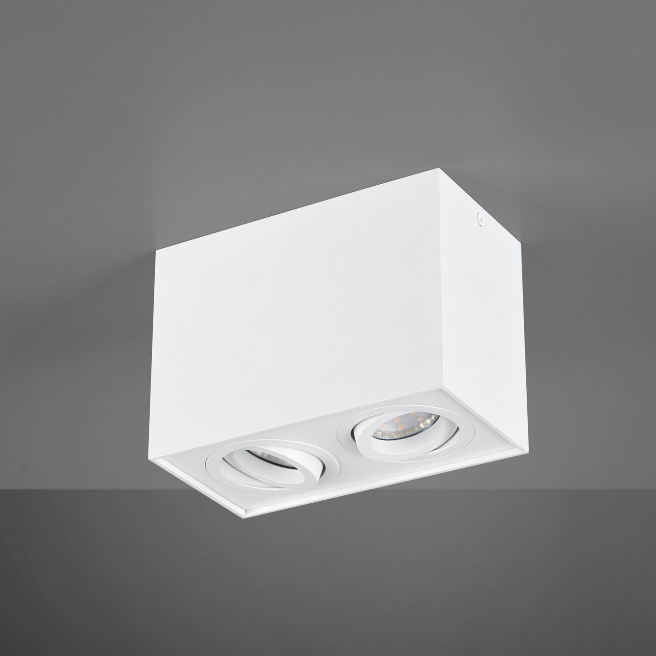 TRIO Leuchten Biscuit spotlight, GU10 white - 613000231 | REUTER