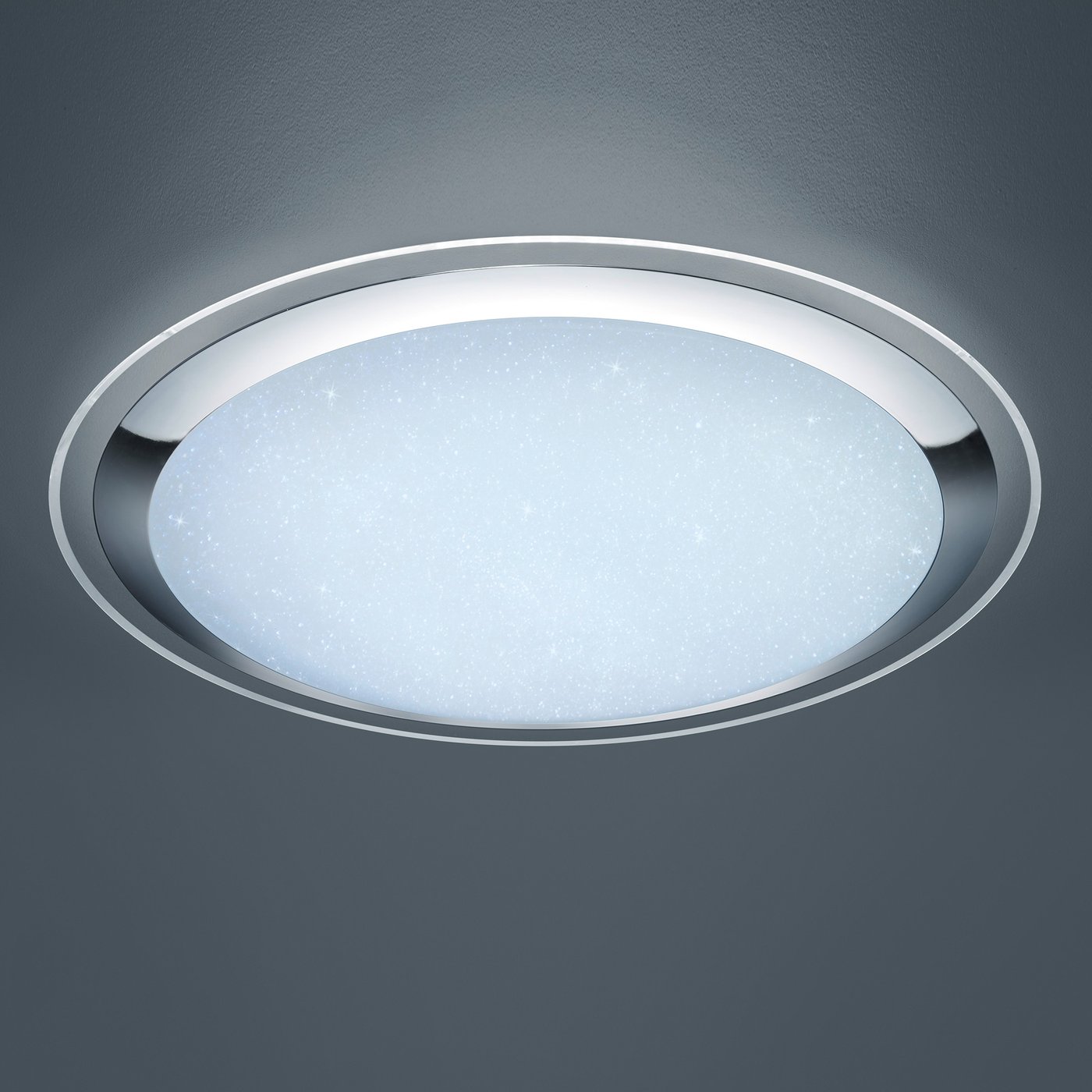 TRIO Leuchten Miko ceiling light, LED dimmable, chrome - 675610106 | REUTER