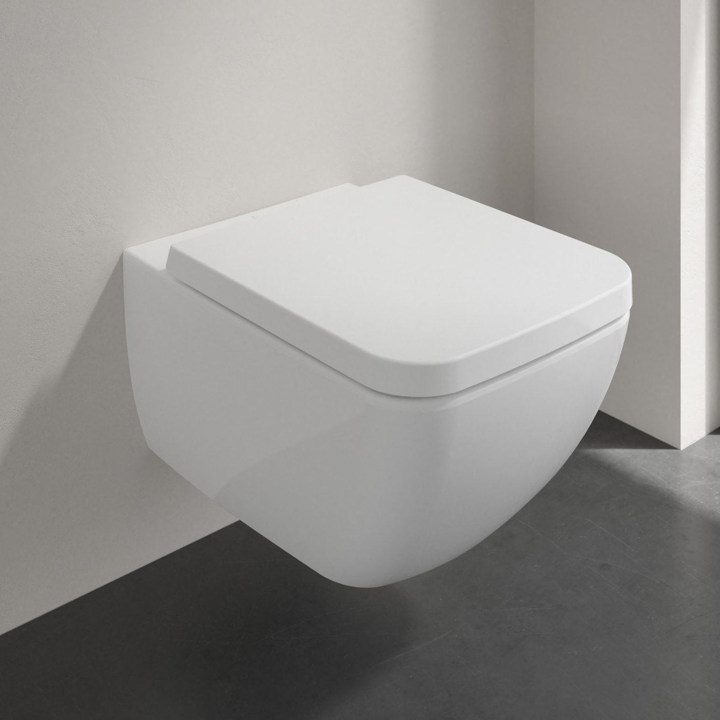 Villeroy & Boch Collaro Wand-WC mit DirectFlush mit WC-Sitz, mit ...