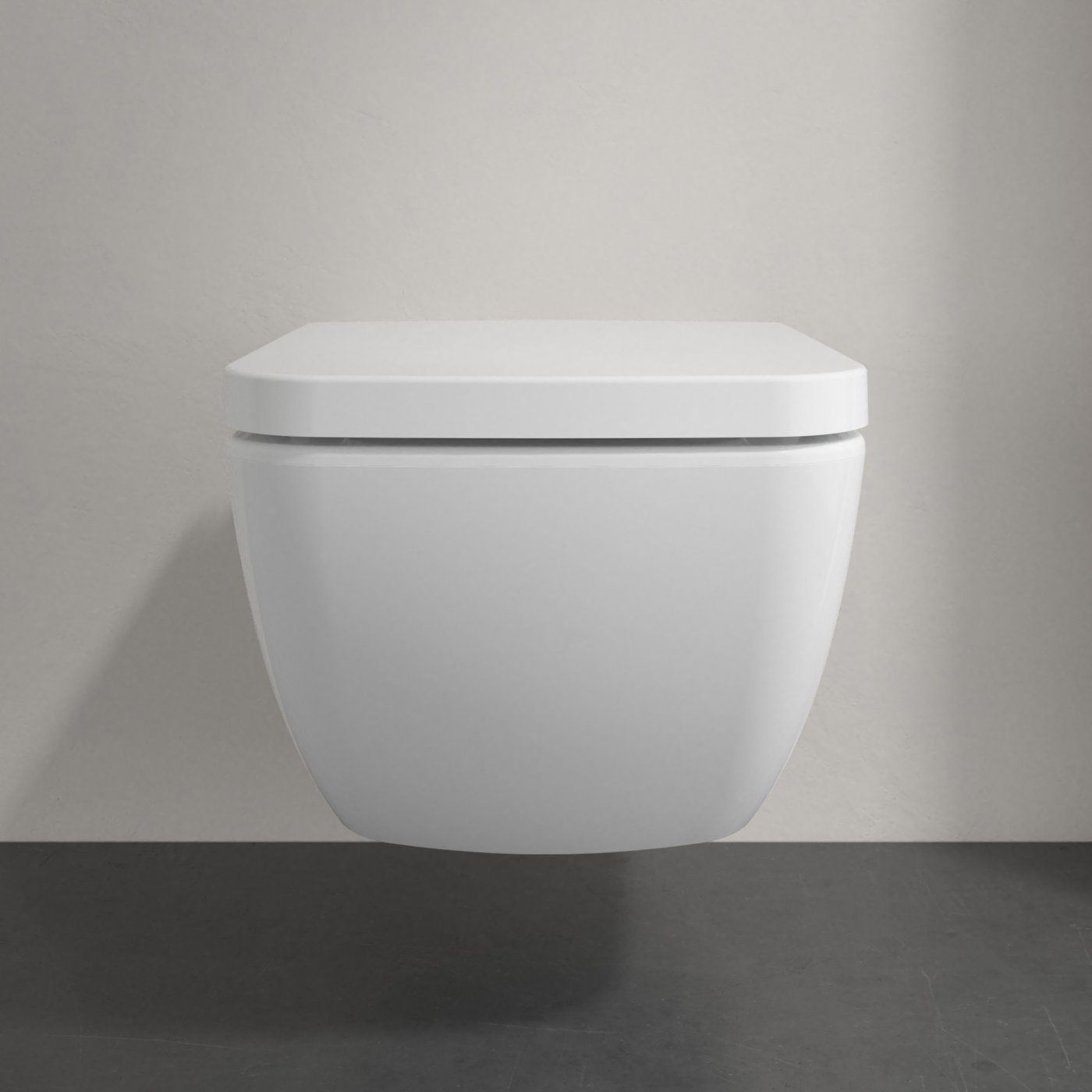 Villeroy & Boch Collaro Wand-WC mit DirectFlush mit WC-Sitz, mit ...