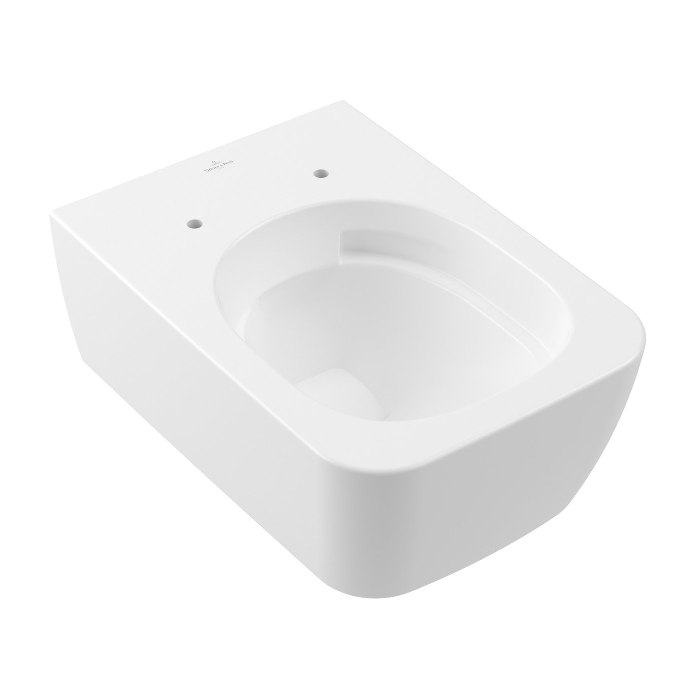 Villeroy & Boch Skyla Toilette wandhängend mit TwistFlush mit WC-Sitz ...