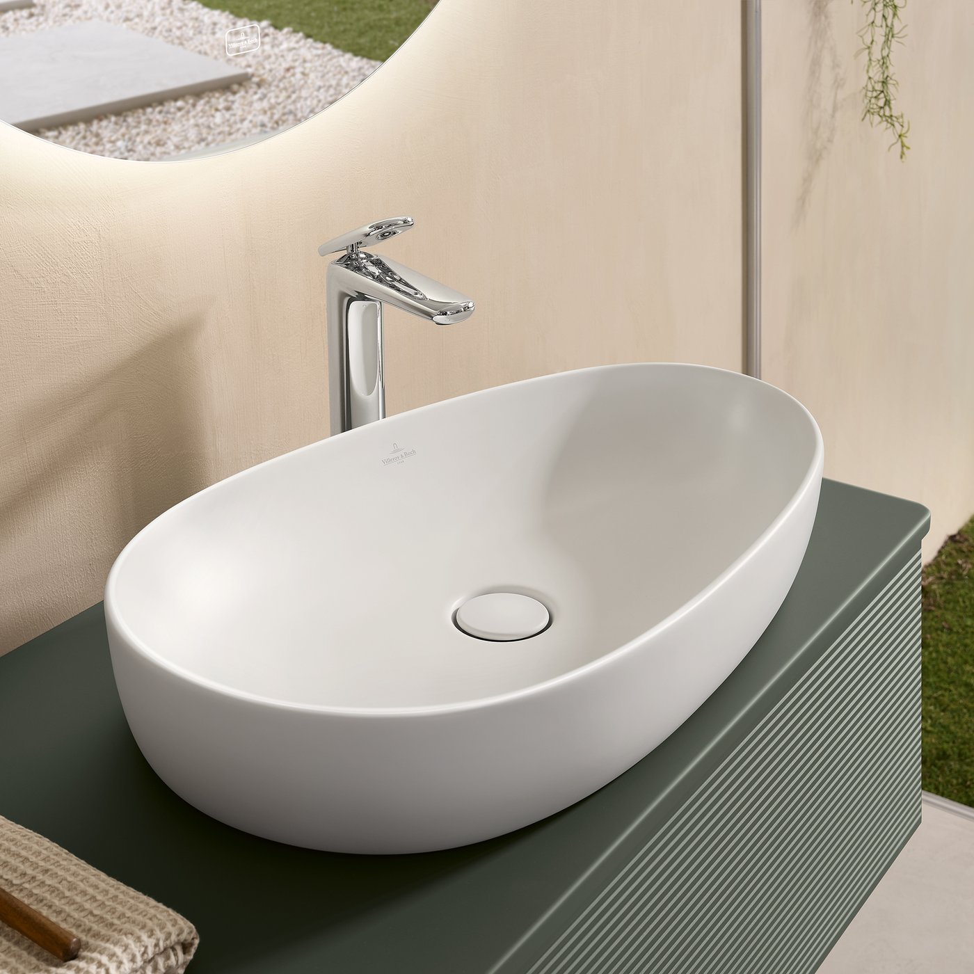 Elegantes Splbecken Villeroy Und Boch Fotos