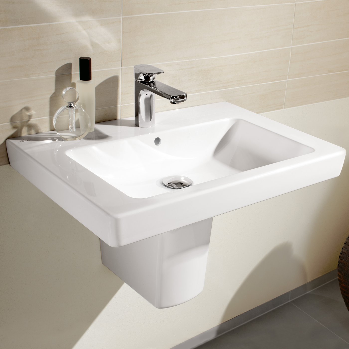 Villeroy Boch Subway 20 Badm 246 Bel Als Waschtischset Von Villeroy Und