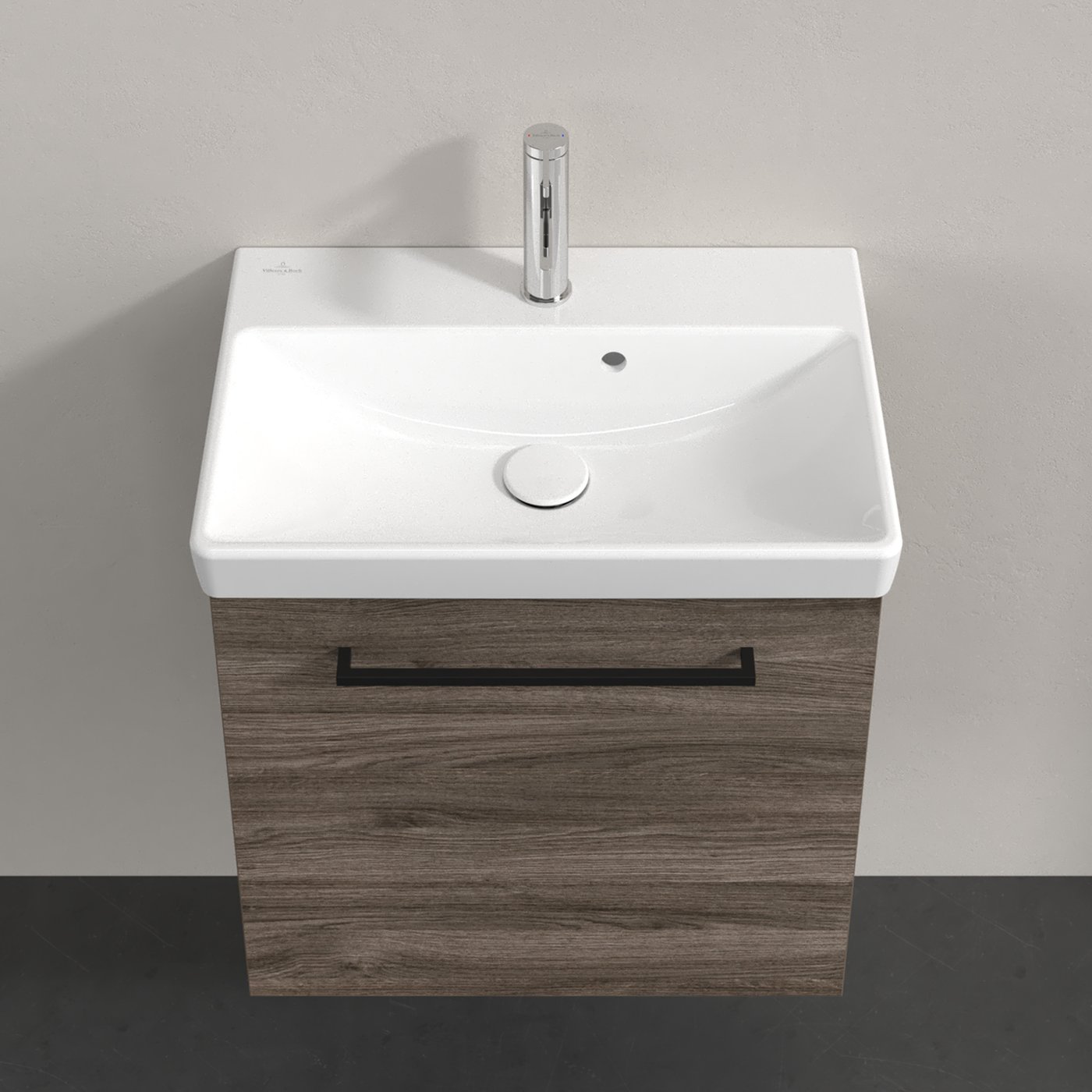 Villeroy & Boch Avento Waschtischunterschrank, 1 Tür stone oak ...