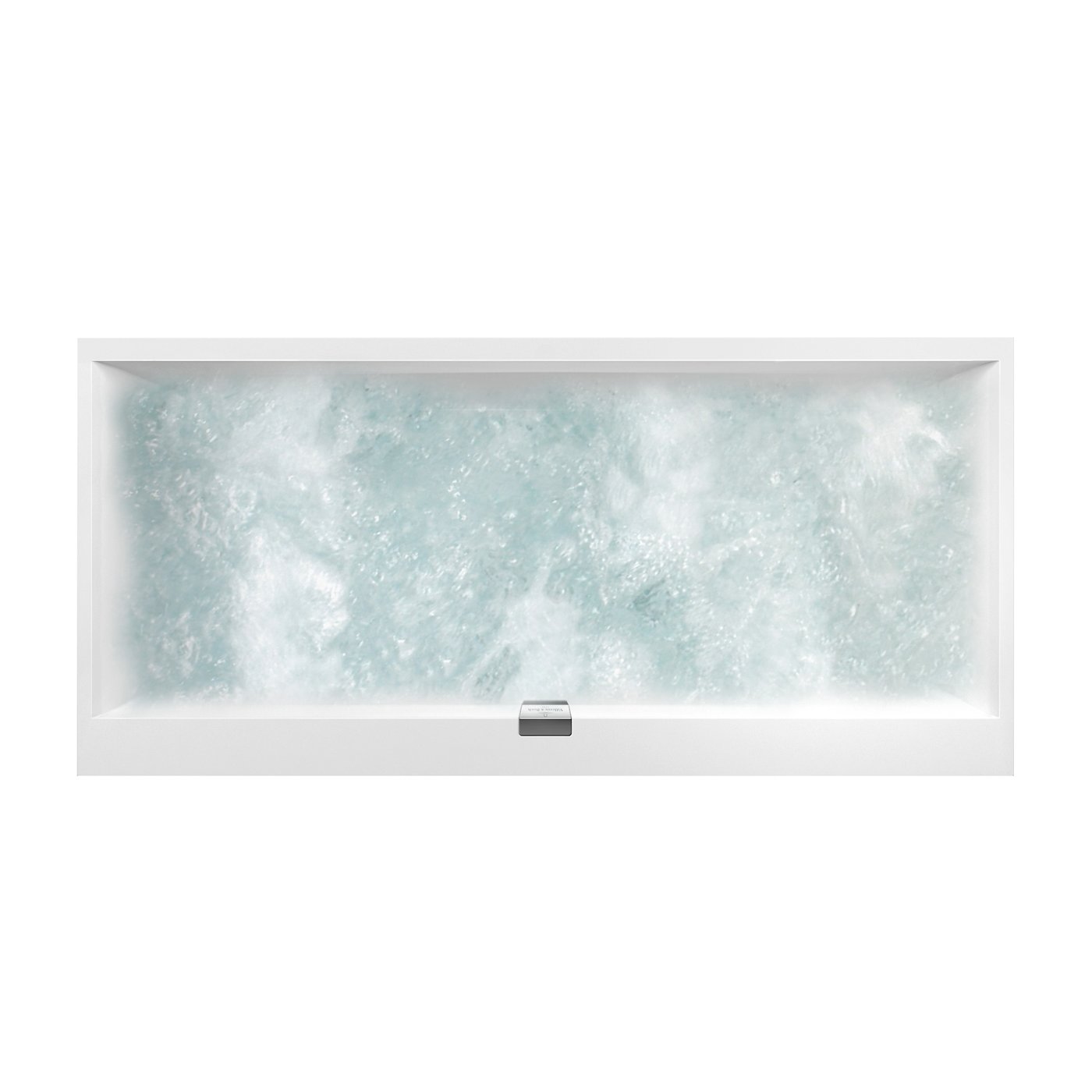Villeroy & Boch Squaro Edge 12 rectangular whirlbath with CombiPool ...