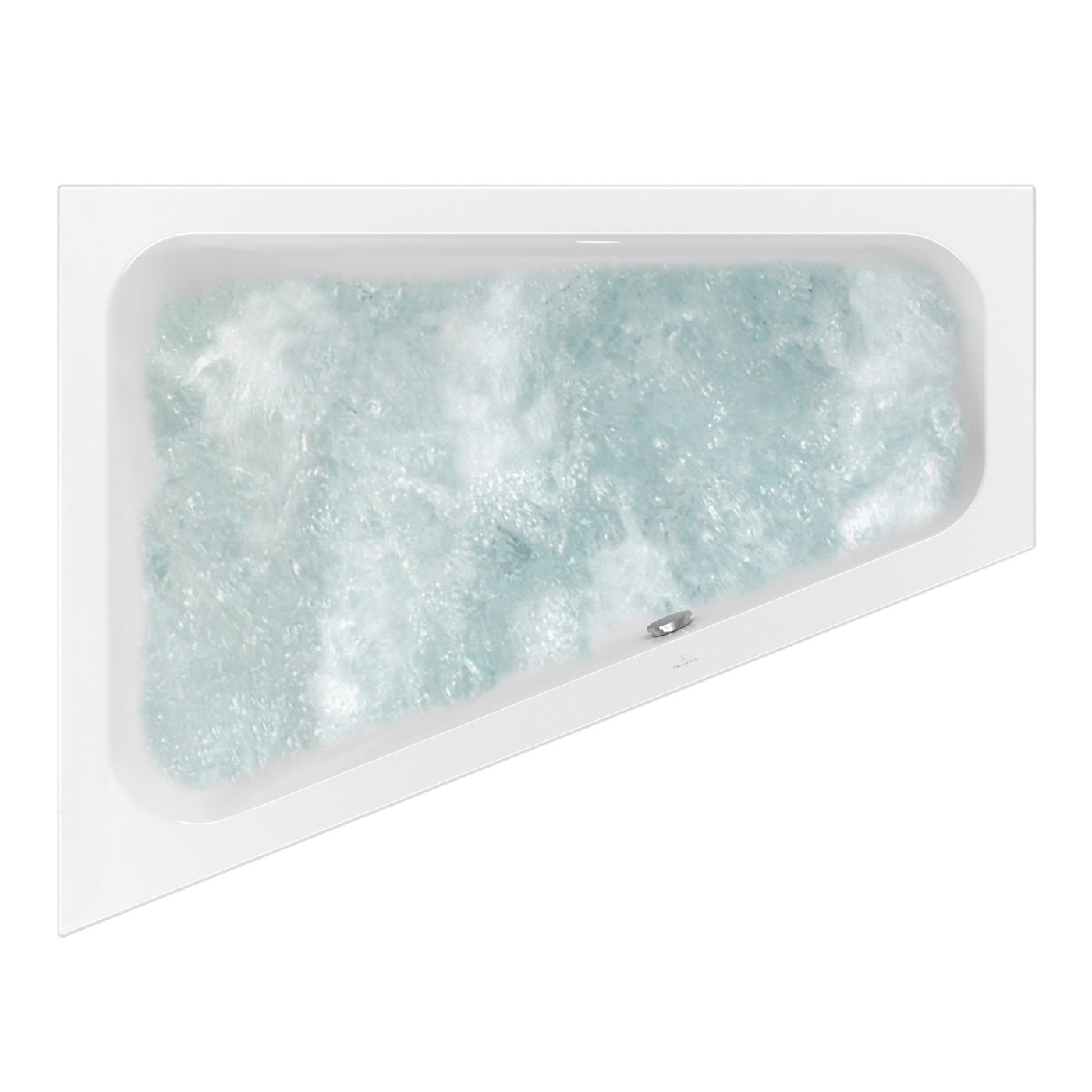 Villeroy & Boch Loop & Friends corner whirlbath with HydroPool Comfort ...
