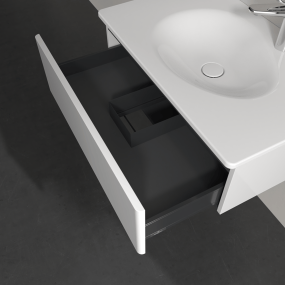 Villeroy & Boch Antao washbasin with vanity unit, 1 pull-out ...