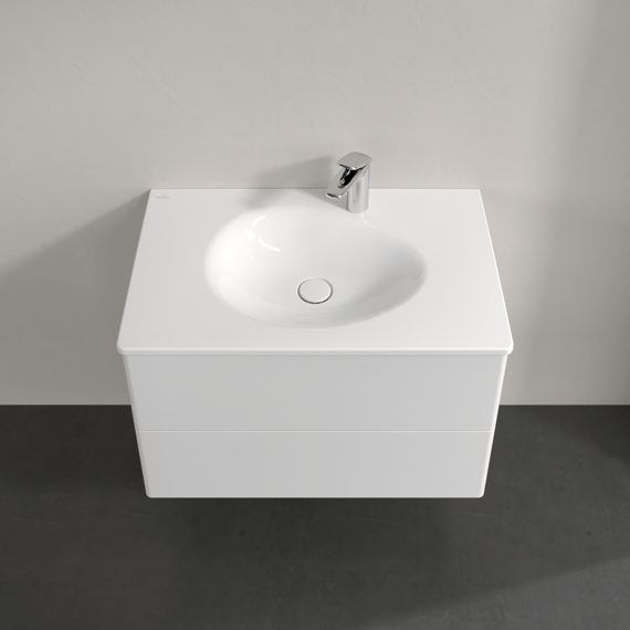 Villeroy & Boch Antao washbasin with vanity unit, 2 pull-out ...